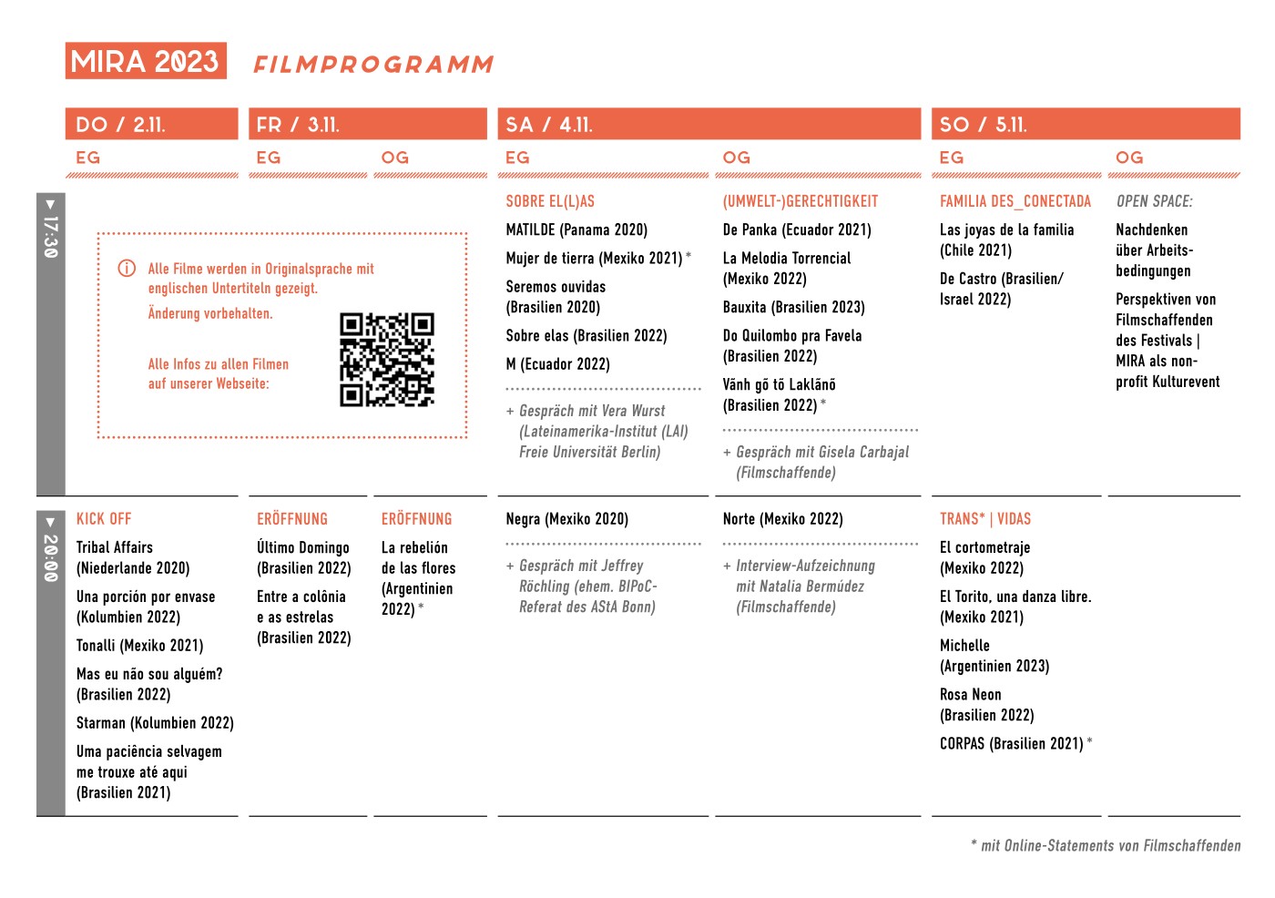 Program – MIRA 2023 EN – MIRA – Festival De Cine Latinoamericano Independiente
